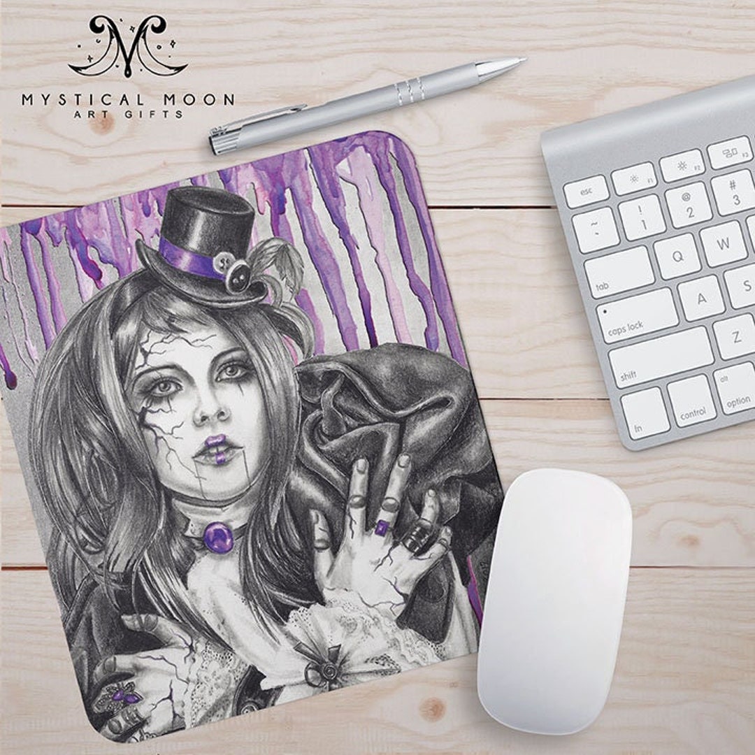 Broken Doll Mousepad / Purple Mousepad / Ball Jointed Doll / - Etsy