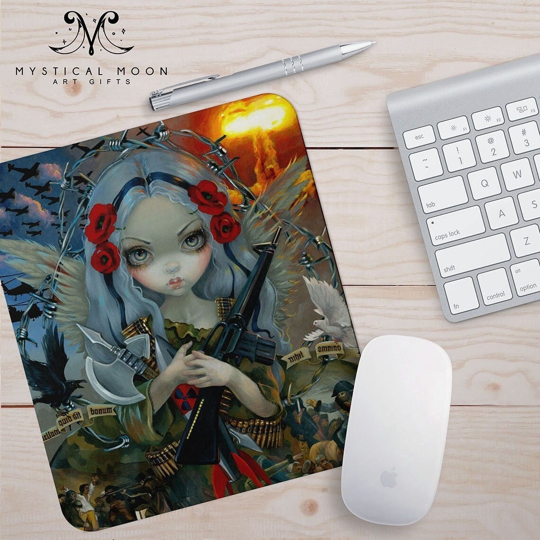 Unseelie Court War Mousepad / Big Eye Fantasy Art / Jasmine Becket ...
