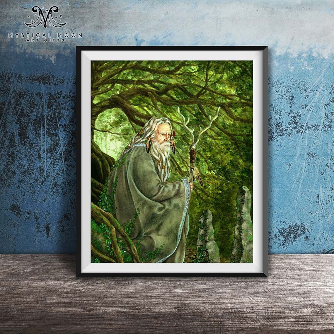 Merlin Art Print / Fantasy Artwork / Selina Fenech / Wall Decor ...