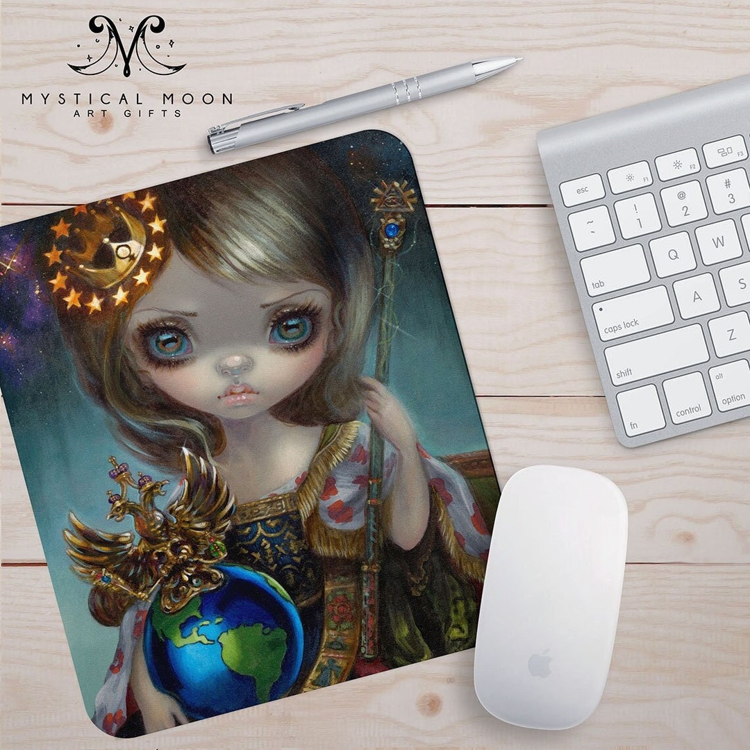 Empress Mousepad / Big Eye Fantasy Art / Jasmine Becket-griffith ...