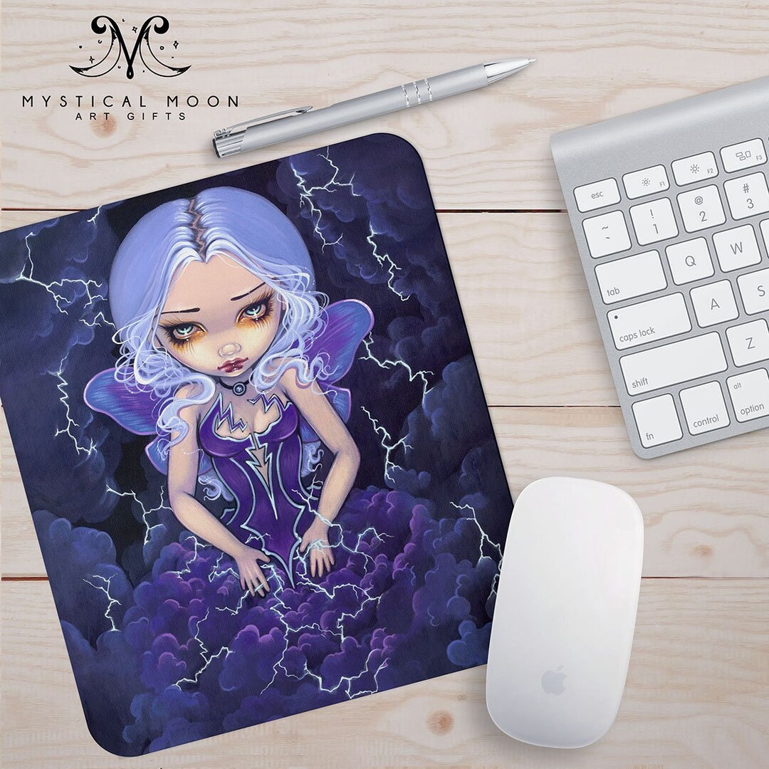 Storm Fairy Mousepad / Big Eye Fantasy Art / Jasmine Becket-griffith ...