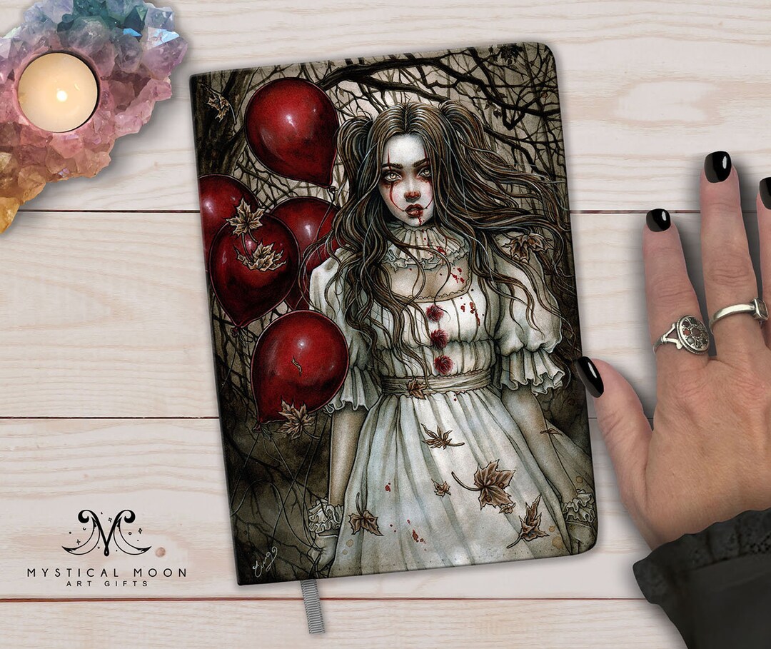 Pennywise Journal / A5 Book / Faux Leather Notebook / Enys Guerrero ...