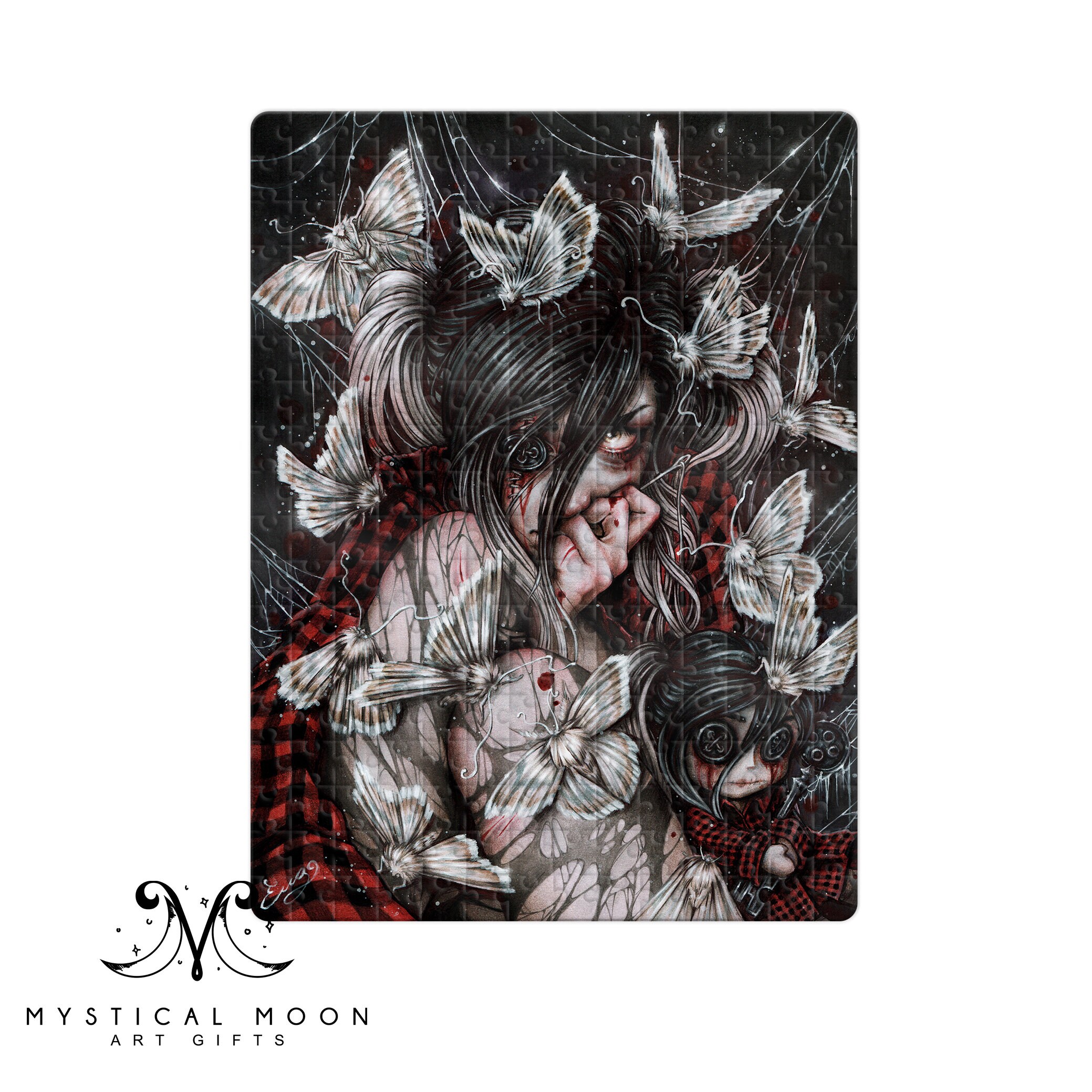 Goth Puzzle / 252 Piece Jigsaw Puzzle / Goth Doll Puzzle / - Etsy