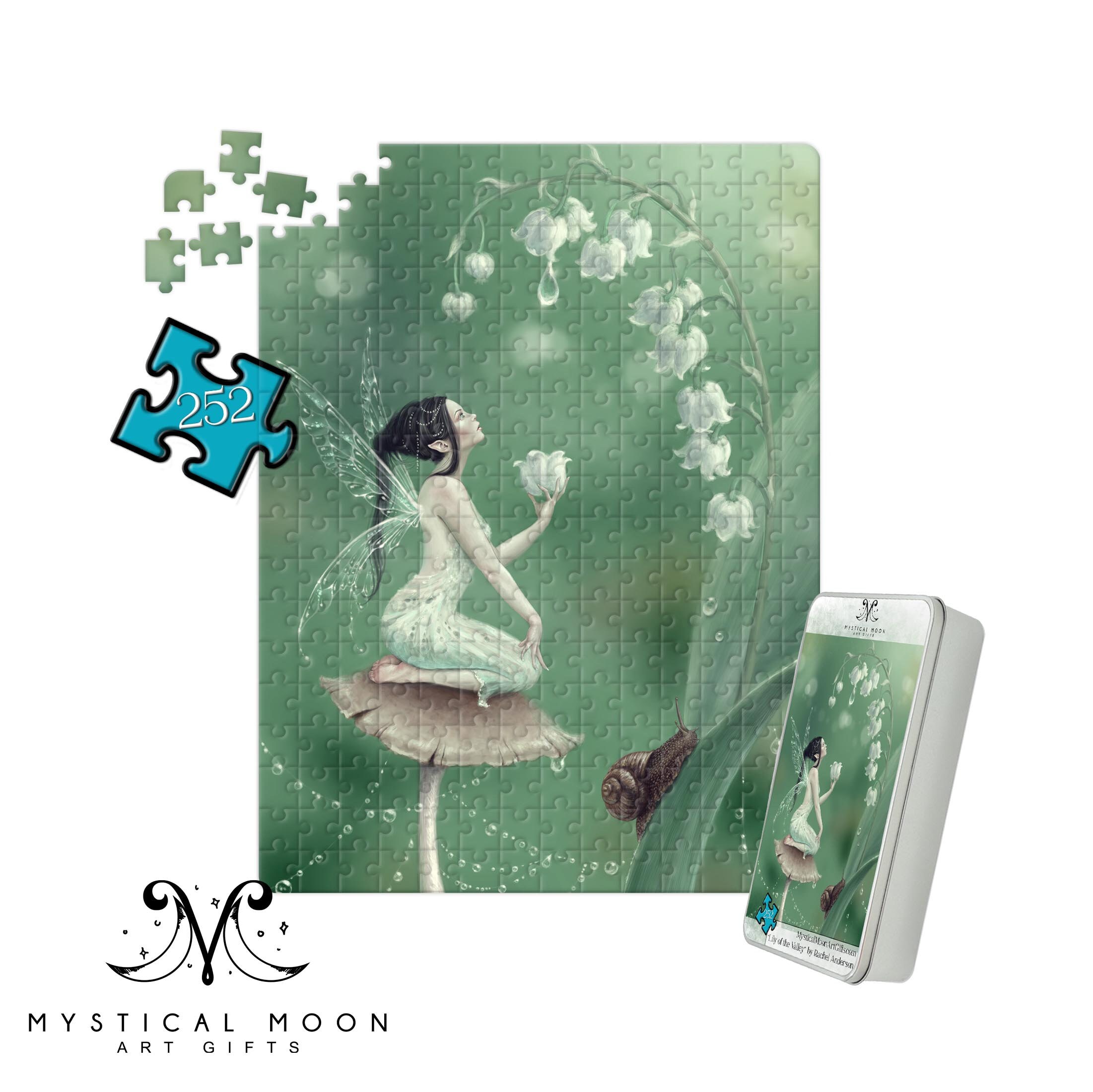 Flower Fairy Puzzle / 252 Piece Jigsaw Puzzle / Lily of the - Etsy UK