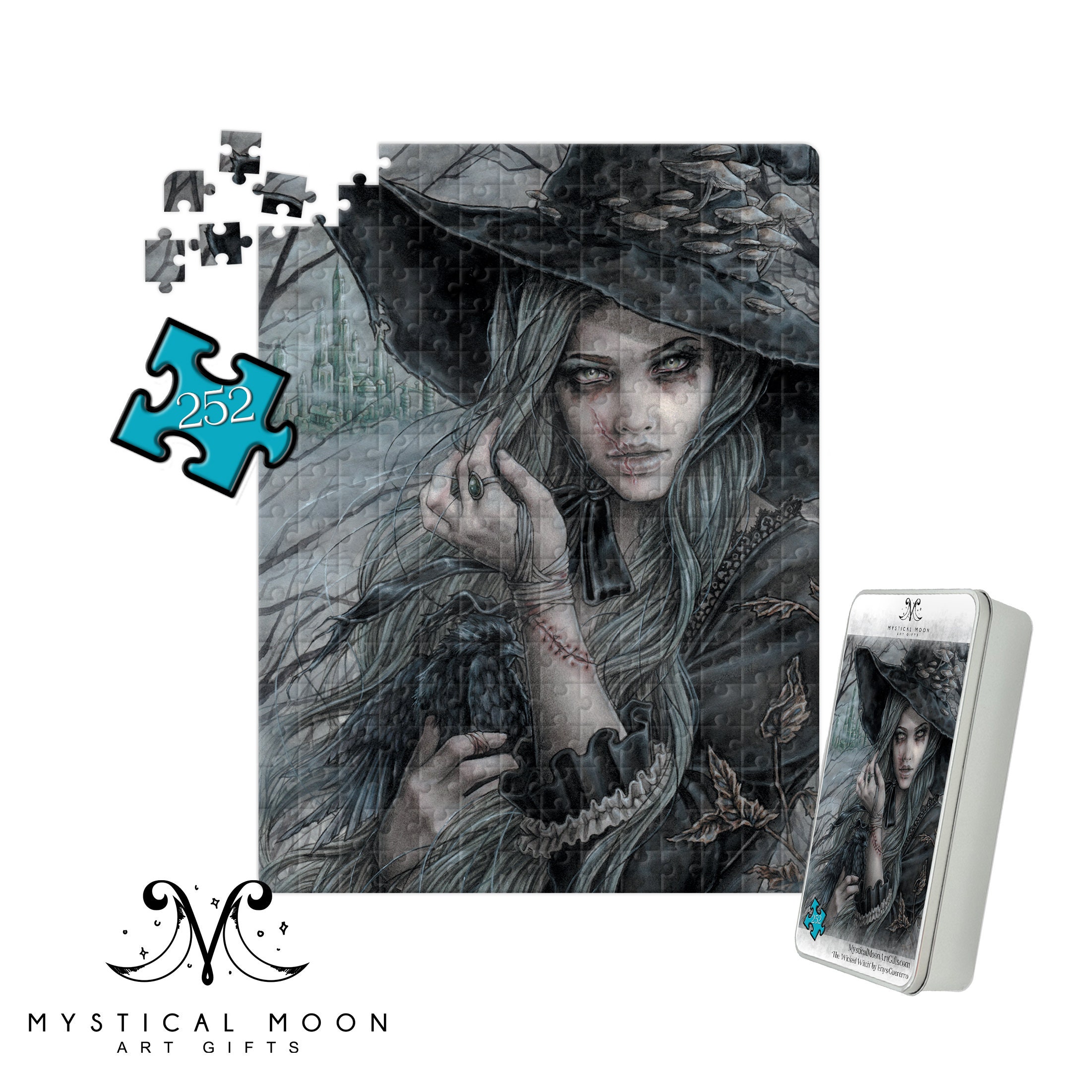 The Wicked Witch Puzzle / 252 Piece Jigsaw Puzzle / Enys - Etsy