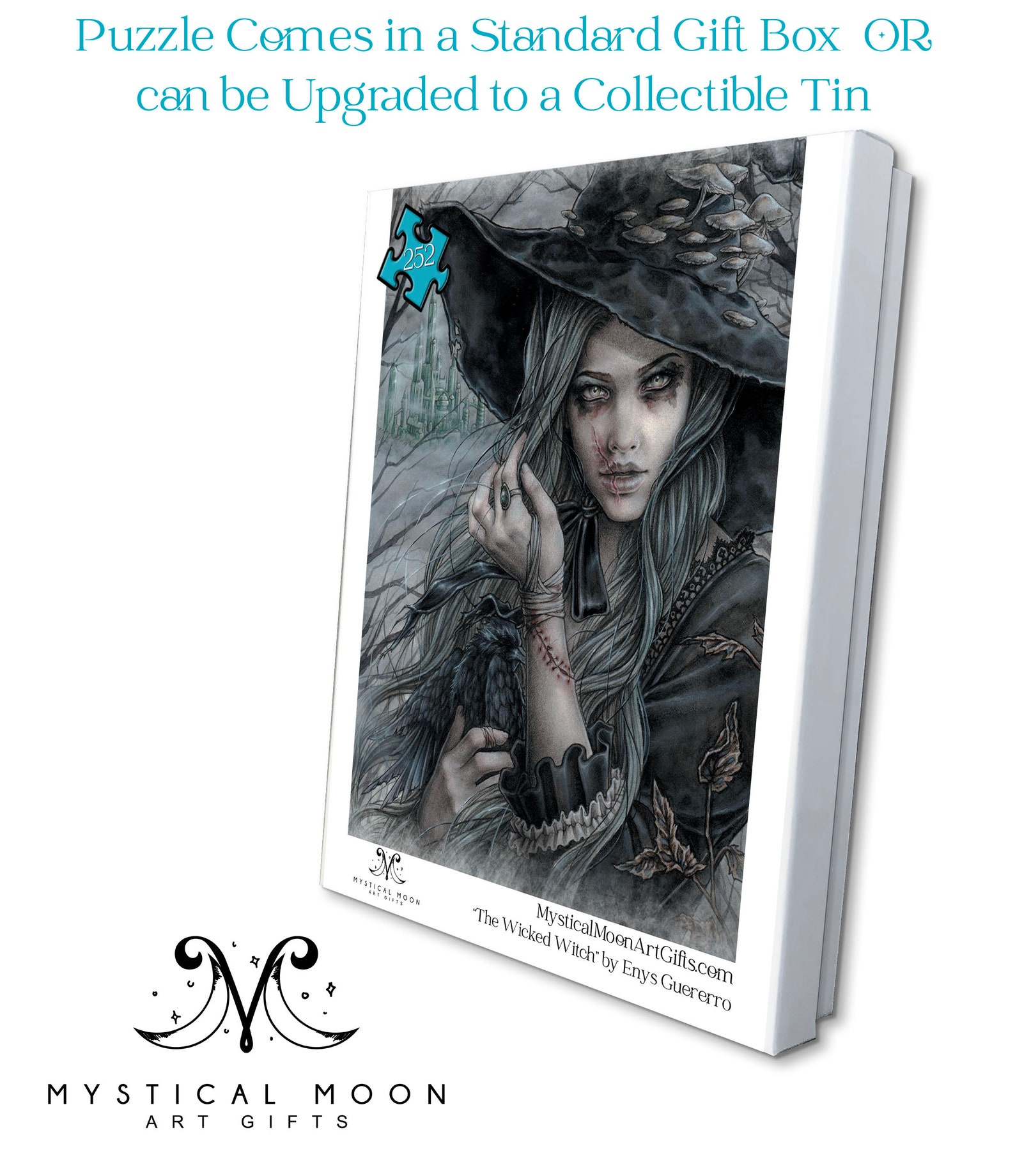 The Wicked Witch Puzzle / 252 Piece Jigsaw Puzzle / Enys | Etsy