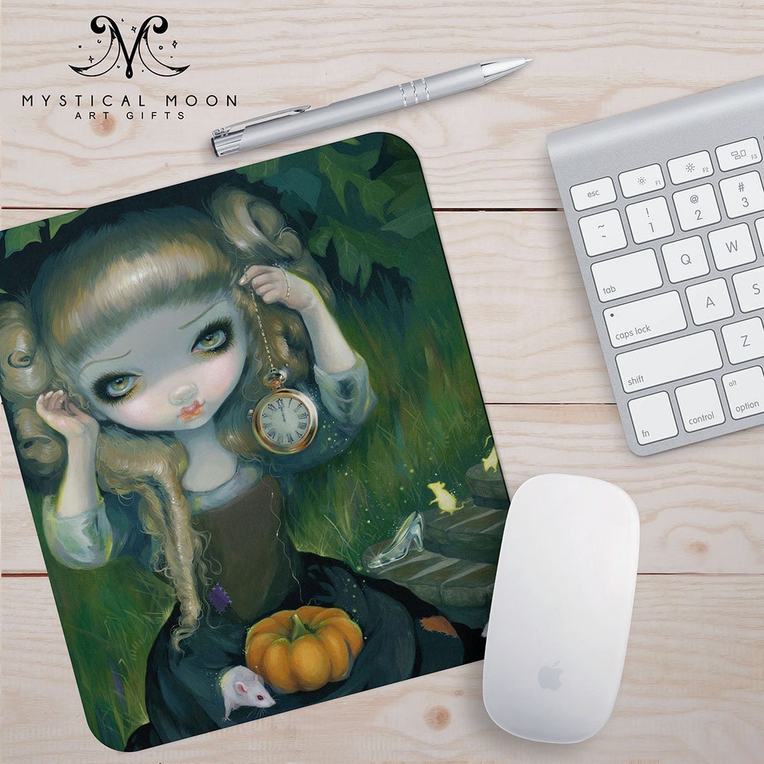 Cinderella Mousepad / Big Eye Fantasy Art / Jasmine Becket-griffith ...