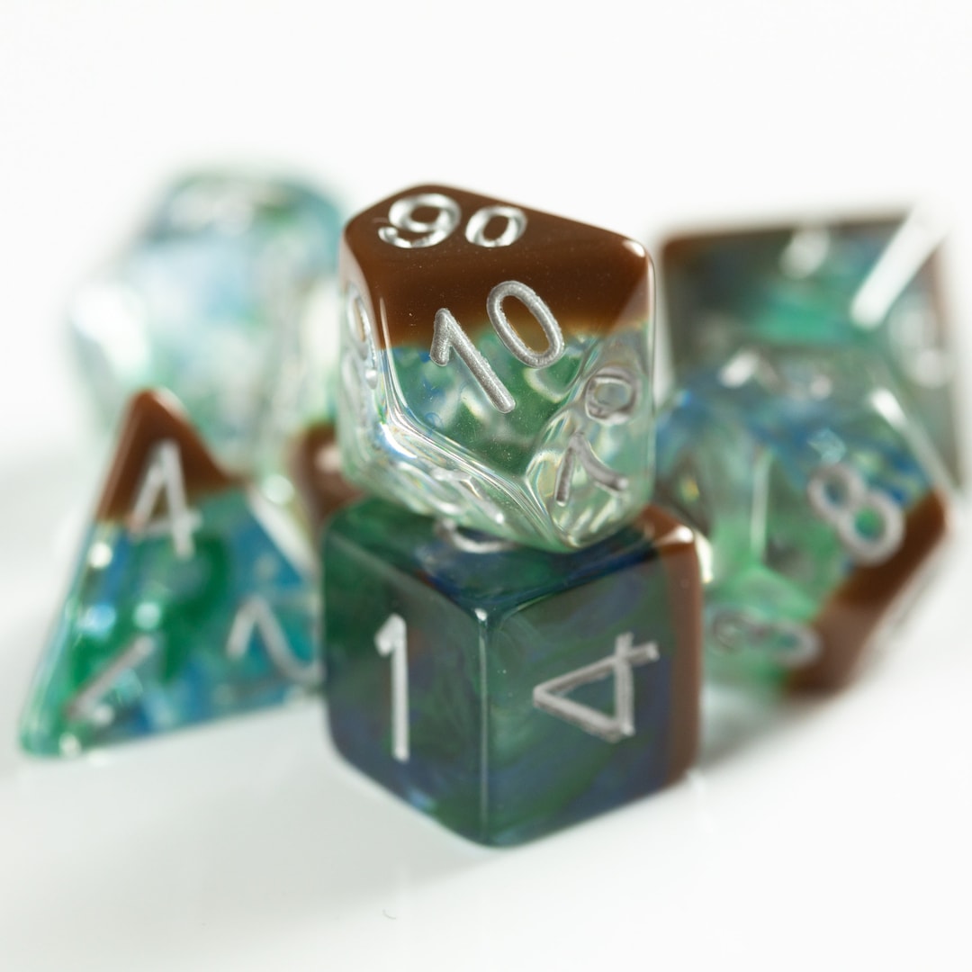 Zen Dragon - 11 Piece Dice Set - Etsy