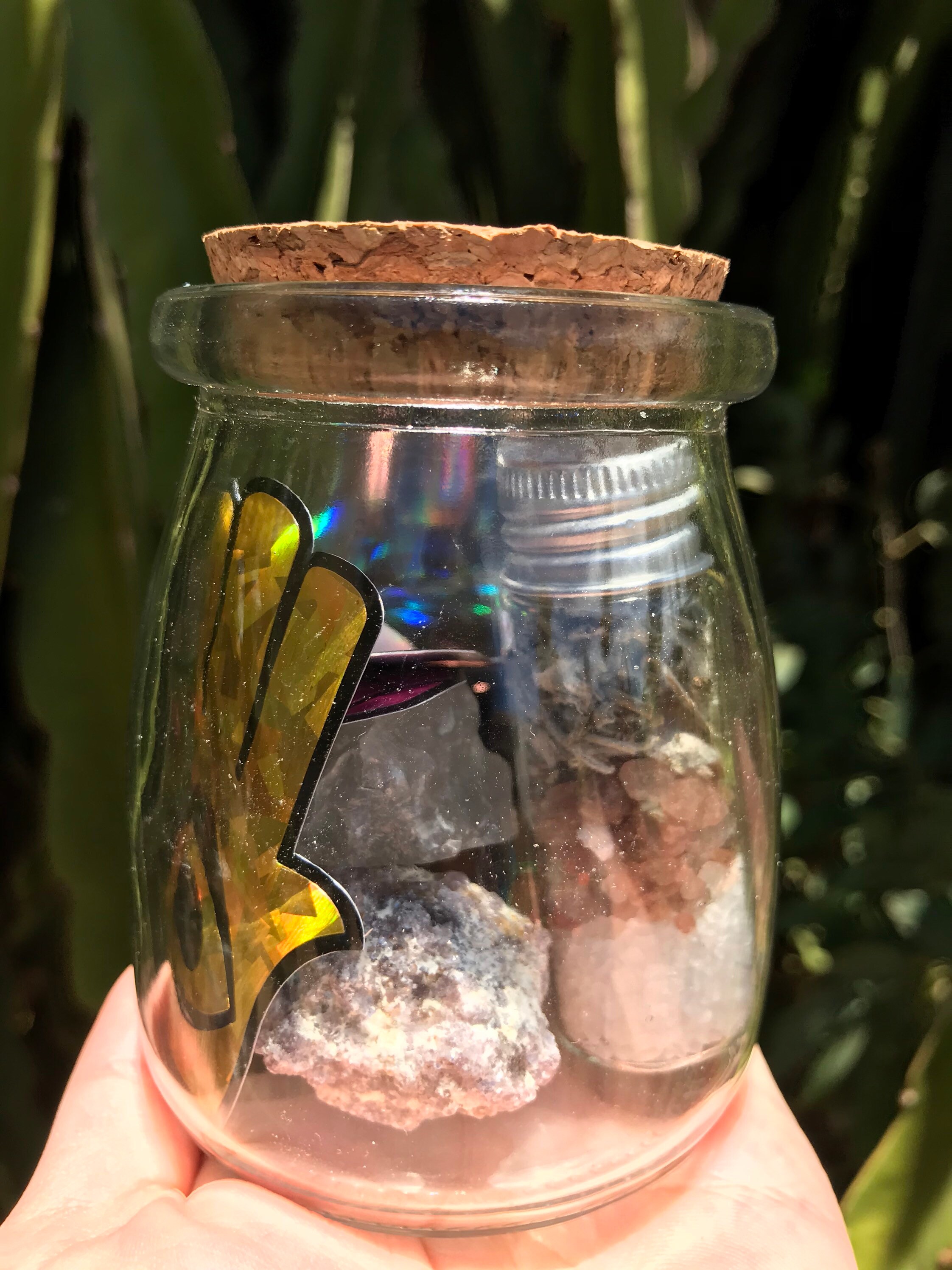 Moon Water Jar + Mystery Crystal Set - Etsy