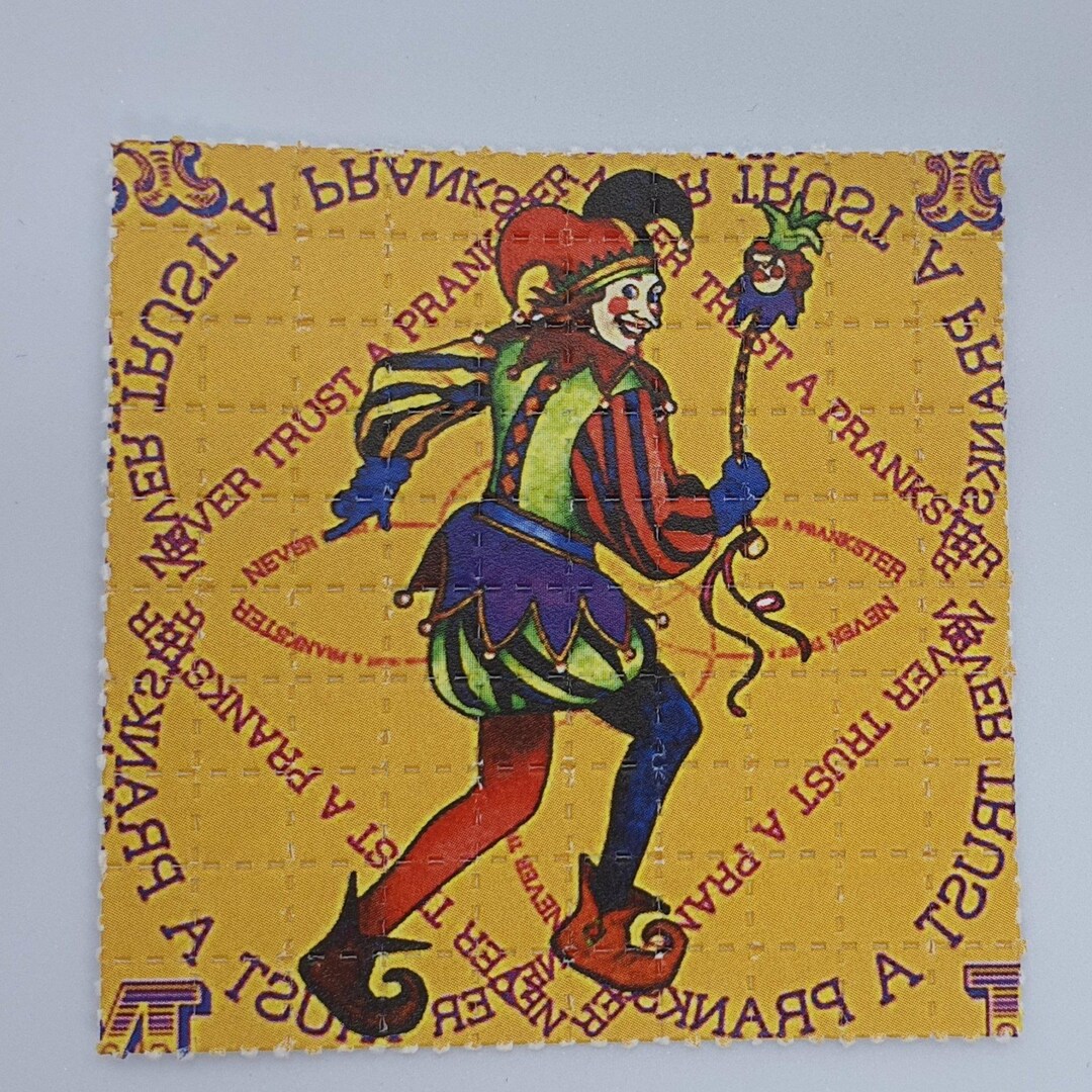 Jester "prankster" Blotter Art 100 Tab Sheet Psychedelic LSD Acid Art ...
