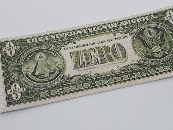 Zero Dollar Bill