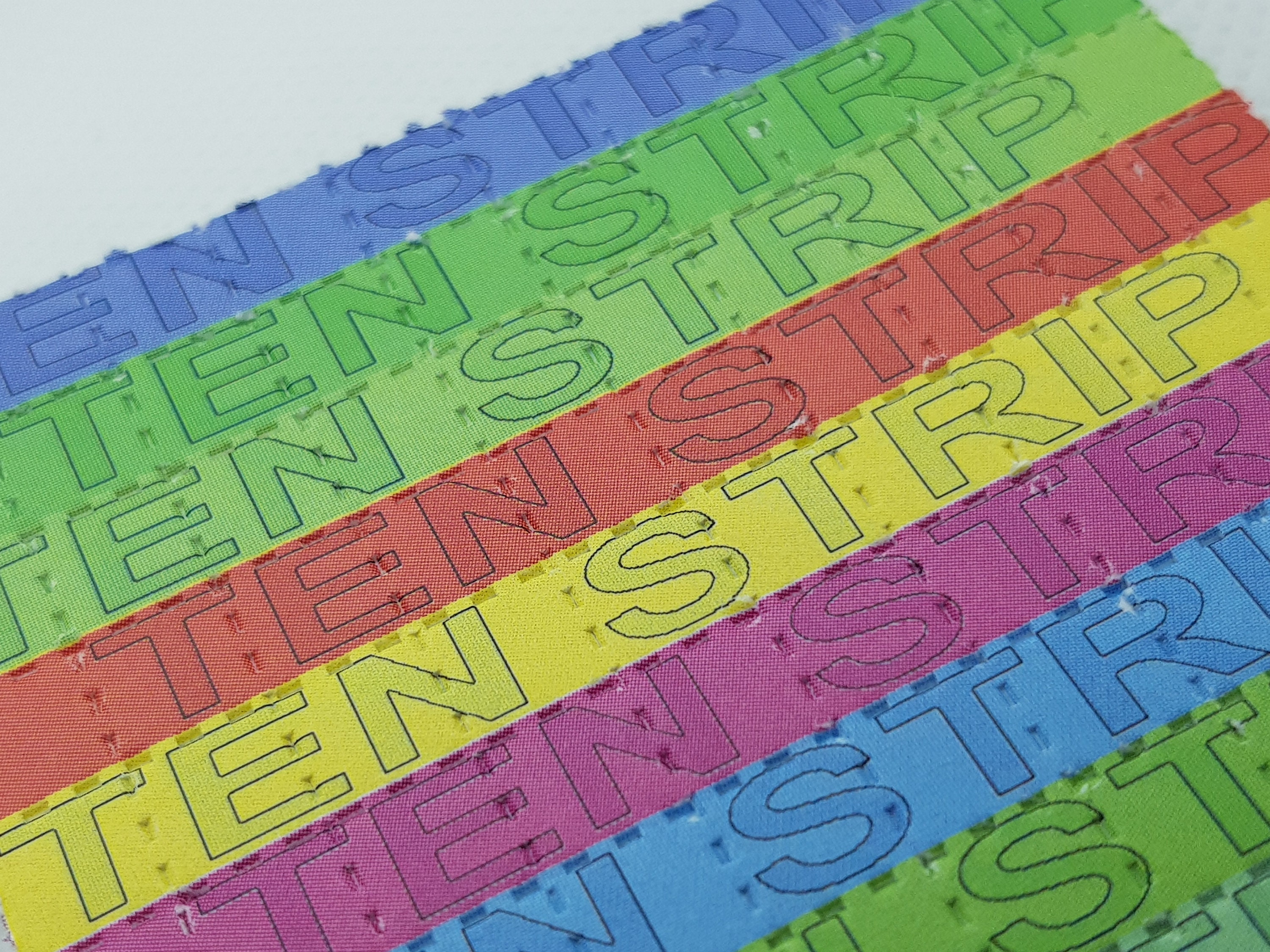 LSD Ten Strips Blotter Art 100 Tab Mini Sheet | Etsy