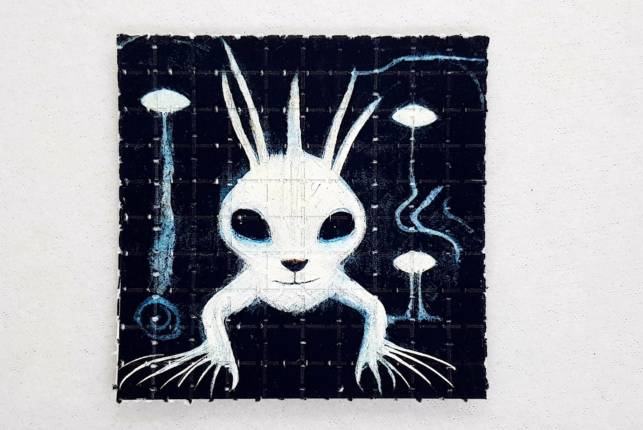Alien White Rabbit Blotter Art 100 Tab Sheet Psychedelic LSD - Etsy