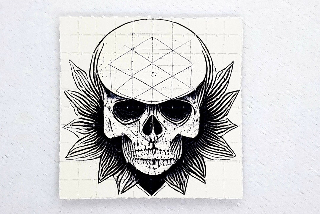 Skullfux Blotter Art 100 Tab Sheet Psychedelic LSD Acid Art Print - Etsy