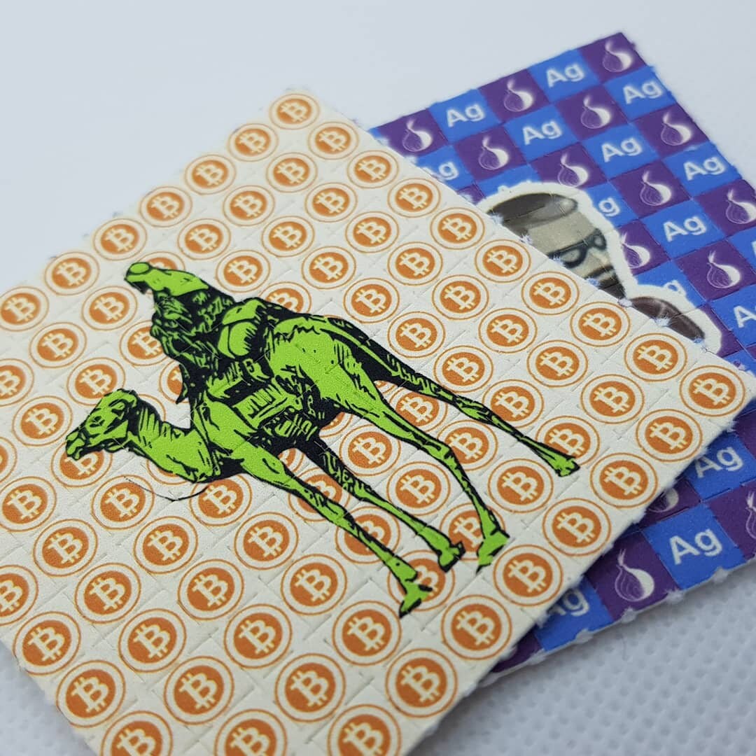 Silk Road BTC Blotter Art 100 Tab Mini Sheet - Etsy UK