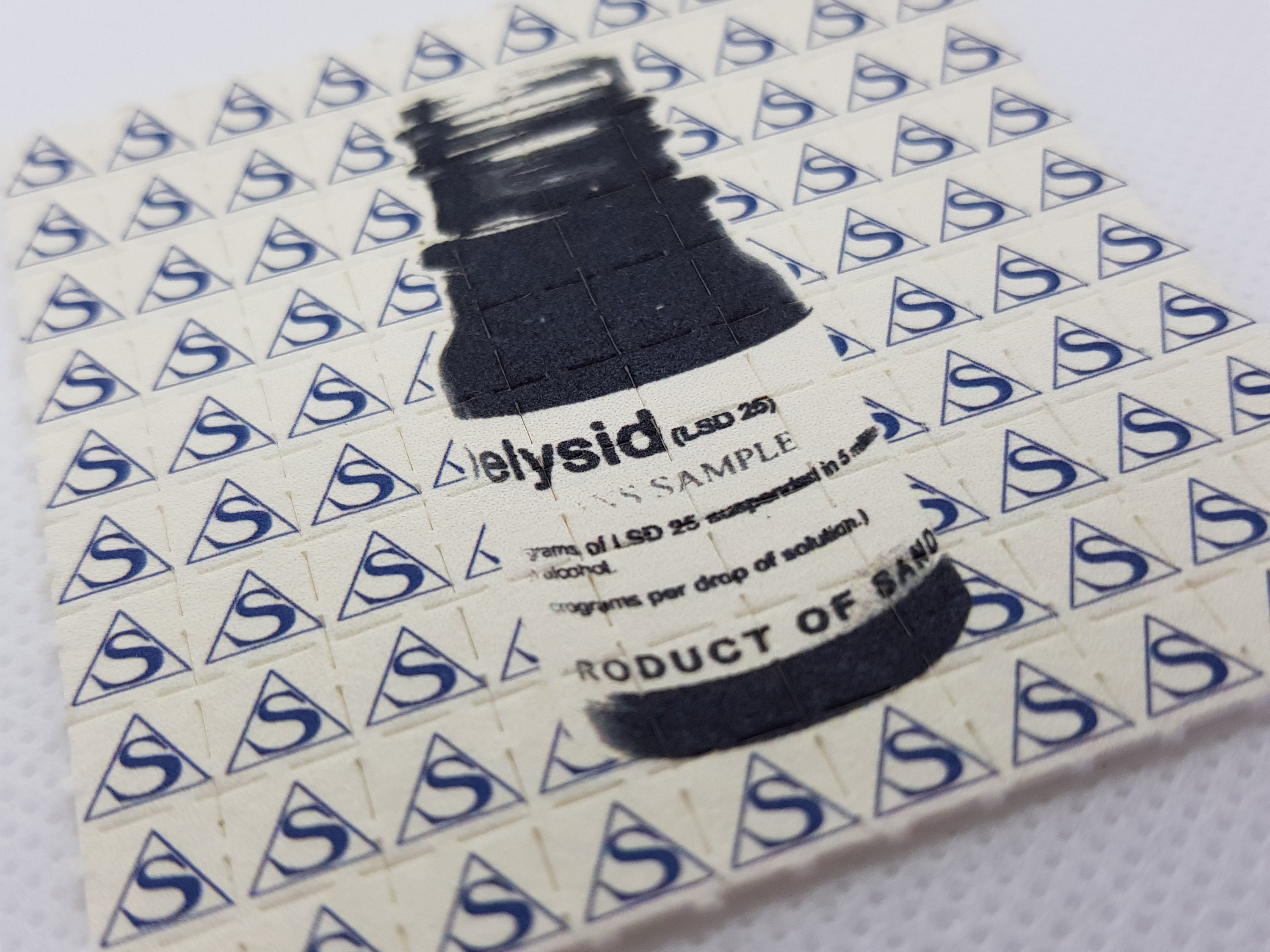 Sandoz LSD-Fläschchen Löschpapier 100 Tab-Miniblatt - Etsy.de