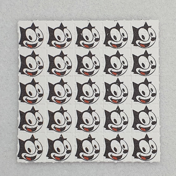 Felix the Cat Blotter Art 100 Tab Acid Art Sheet Psychedelic - Etsy UK