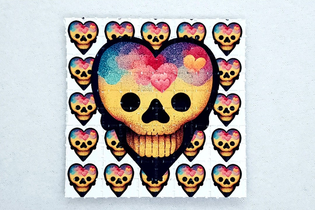 Honest Heart Blotter Art 100 Tab Sheet Psychedelic LSD Acid - Etsy