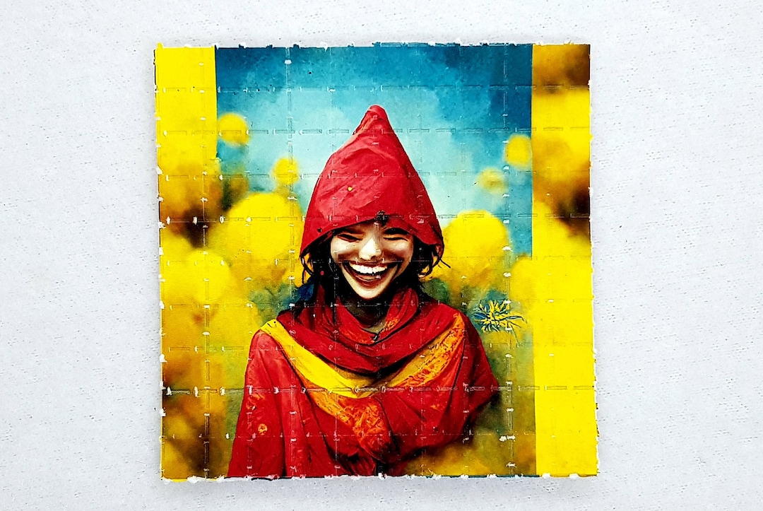 DMT Jester Blotter Art 100 Tab Sheet Psychedelic LSD Acid Art Print - Etsy