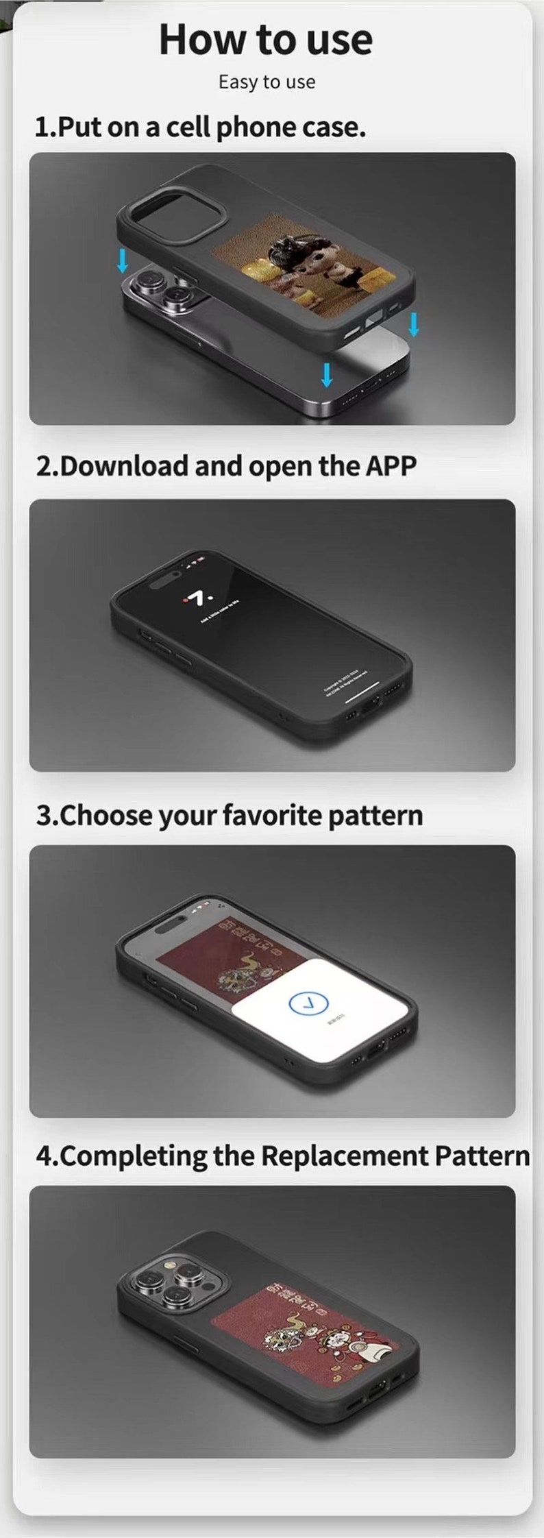 Designer Ink Case for iPhone 15 Pro and 15 Pro Max - Etsy UK