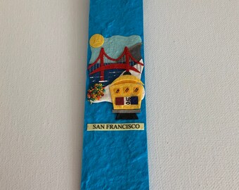 San Francisco Golden Gate Bridge Lombard St. Alcatraz Bookmark Souvenir ...