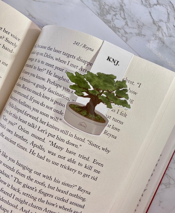 BTS Jooncore Aesthetic Bonsai Tree Namjoon Magnetic Bookmark | Etsy India