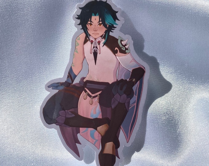 Genshin Impact Xiao Sticker - Etsy