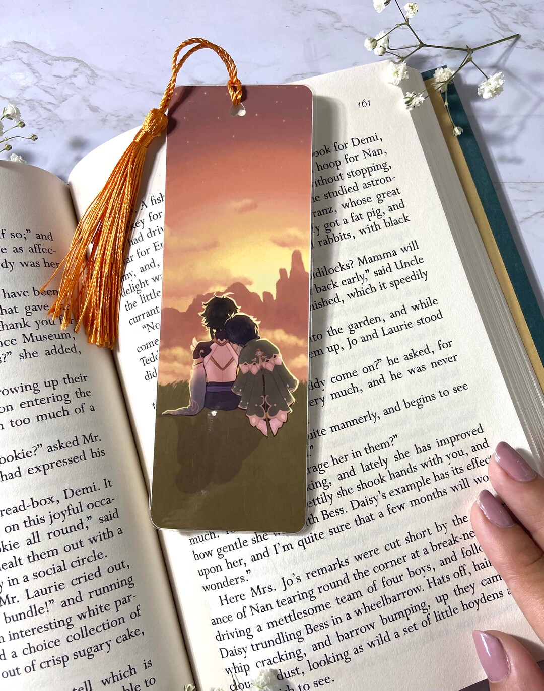 Xiaoven Genshin Impact Xiao and Venti Bookmark - Etsy