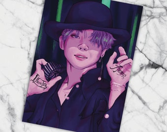 Jimin Promise Print Digital Download BTS Park Jimin Poster Promise ...