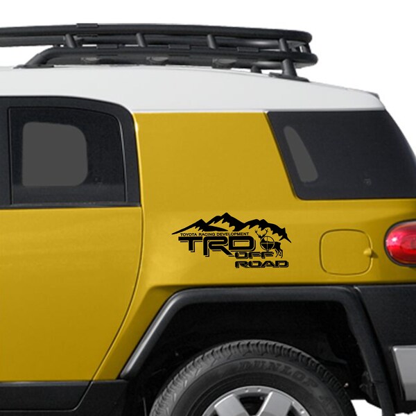 Toyota Trd Body Decal Vinyl - Etsy
