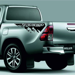 Toyota Hilux Revo Rocco 2016 2022 - 2pcs Side Stripe Body Decals Vinyl ...