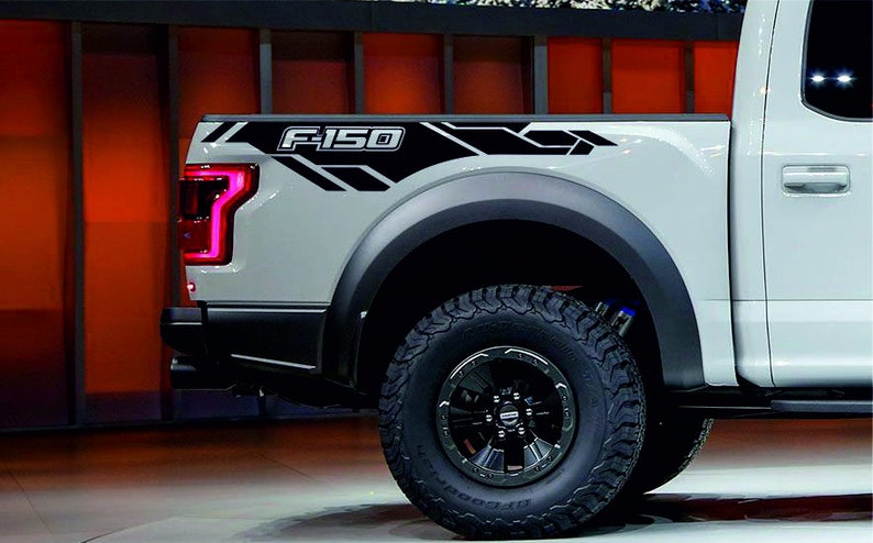 FORD F150 2pcs Side Stripe Body Decal Vinyl Graphics Sticker Logo High ...