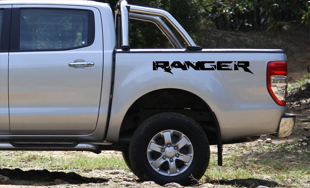Ford RANGER- 2pcs Side Stripe Body Decal Vinyl Graphics Sticker Logo ...