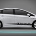 Toyota PRIUS 2pcs Side Stripe Body Decal Vinyl Graphics Sticker Logo ...