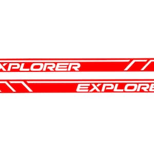 Ford Explorer - 2pcs Side Stripe Body Decal Vinyl Graphics Sticker Logo ...
