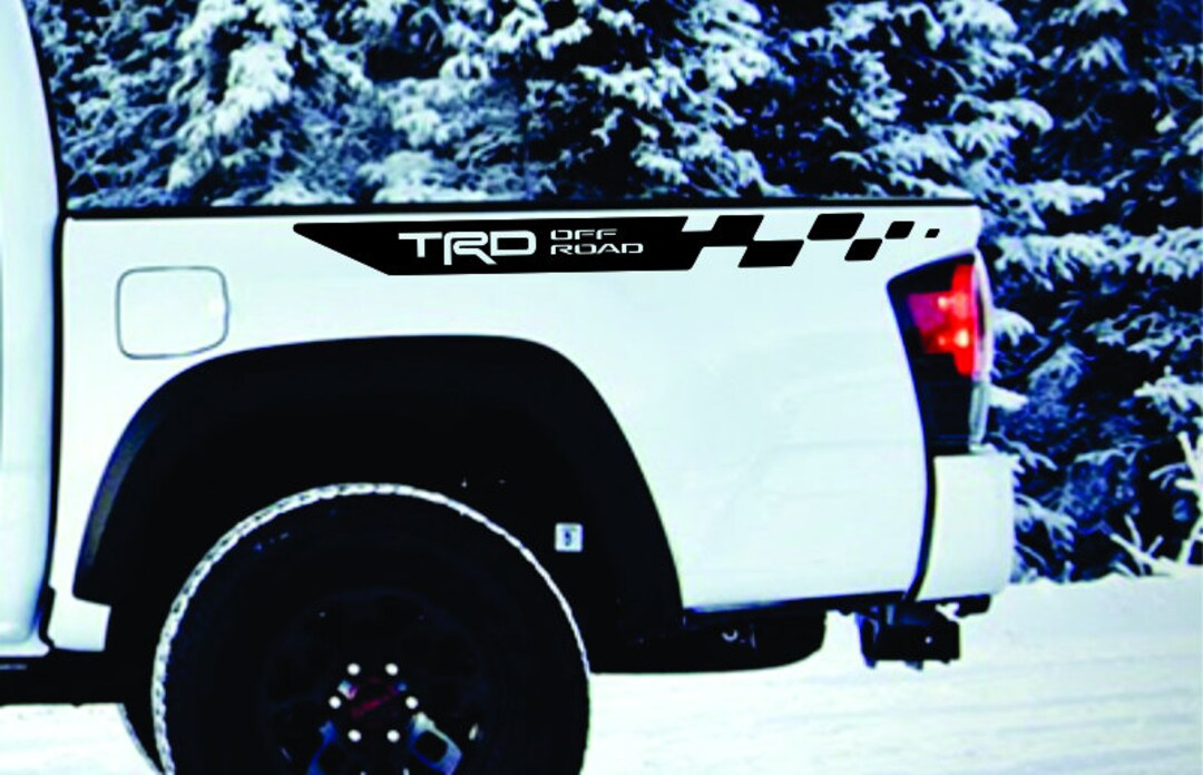 Toyota Tacoma Tundra Hilux 2pieces Side Stripes Body Decal Vinyl