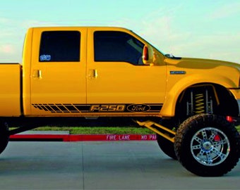 Ford Explorer 2pcs Side Stripe Body Decal Vinyl Graphics Sticker Logo ...