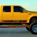 FORD F250 - 2pcs Side Stripe Body Decal Vinyl Graphics Sticker Logo ...