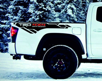 Toyota Tacoma /tundra 2pcs Side Stripe Body Decal Vinyl | Etsy