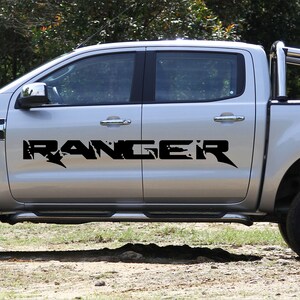 Ford RANGER- 2pcs Side Stripe Body Decal Vinyl Graphics Sticker Logo ...