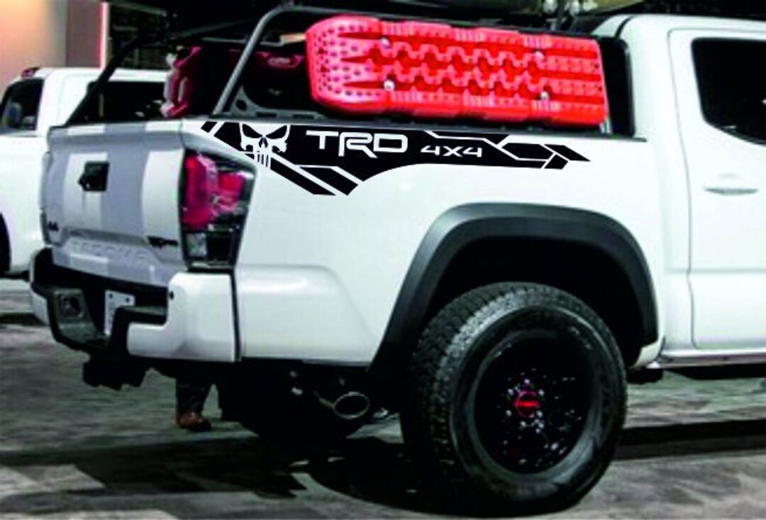 Toyota Tacoma /tundra - 2pcs Side Stripe Body Decal Vinyl Graphics ...