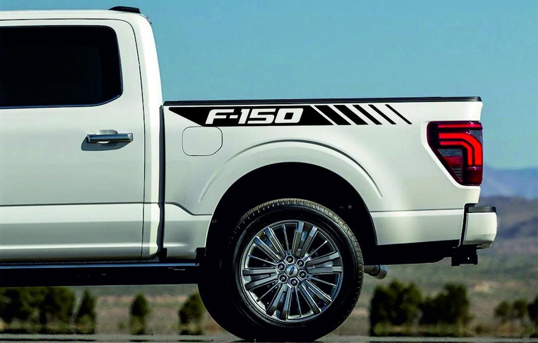 FORD F150 Raptor - Side Stripes Body Decals Vinyl Racing Graphics ...