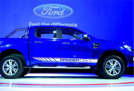 Ford RANGER 2pcs Side Stripe Body Decal Vinyl Graphics - Etsy