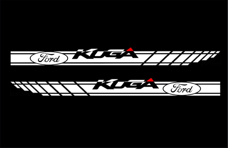2pcs - Side Stripe Body Decal Vinyl Graphics Sticker Logo High Quality ...