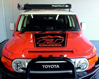 Fj Cruiser Hood Decal - Etsy
