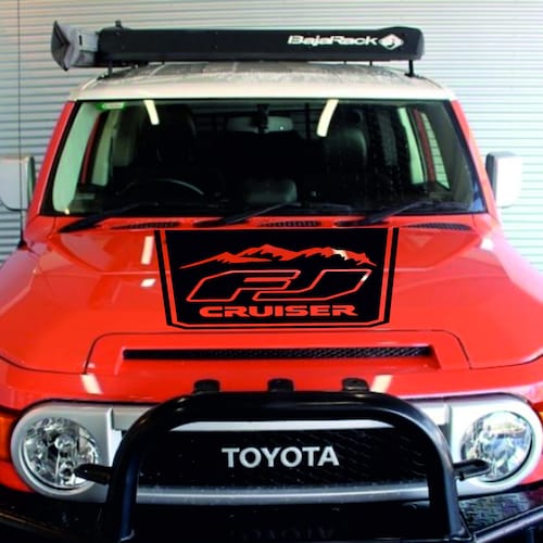Toyota FJ CRUISER 1pcs Hood Stripe Hood Decal Graphics Vinyl | Etsy