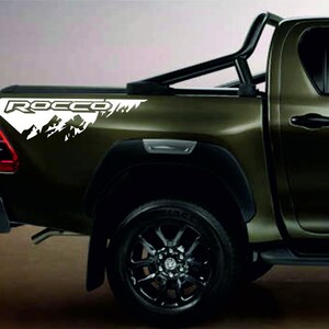 Toyota Hilux Revo Rocco 2016 2022 - 2pcs Side Stripe Body Decals Vinyl ...