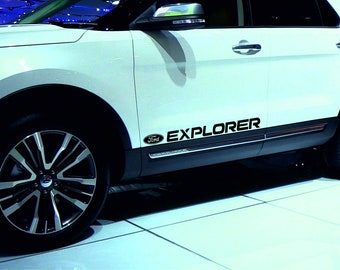 Ford Explorer 2pcs Side Stripe Body Decal Vinyl Graphics | Etsy