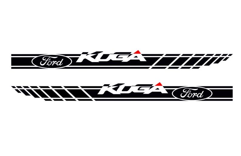 2pcs - Side Stripe Body Decal Vinyl Graphics Sticker Logo High Quality ...
