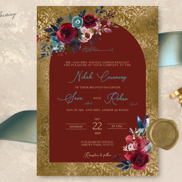 Baraat Invitations - Etsy